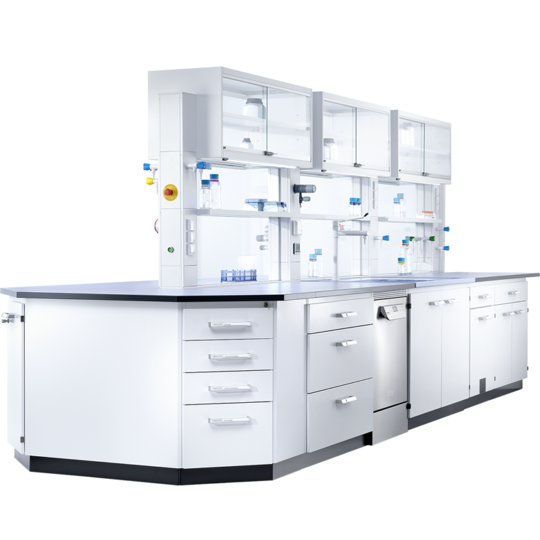 Cell cabinets - full transparency at laboratory workstations | Köttermann